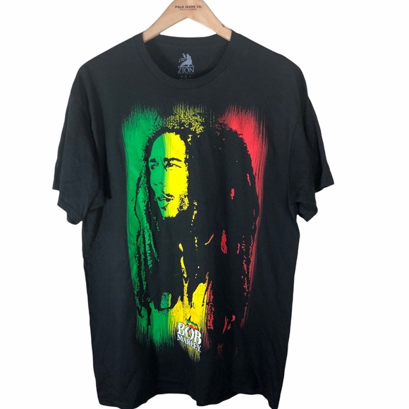 Zion Rootswear | Shirts | Bob Marley Zion Rootswear Graphic Tshirt L ...